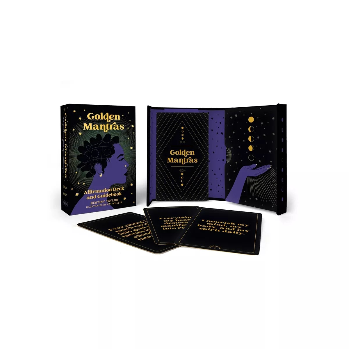 Golden Mantras Affirmation Deck and Guidebook – AOLRC